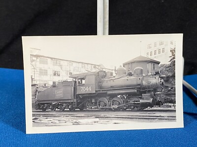 Canadian National Railway CN Steam Locomotive 7044 Vintage Photo | eBay