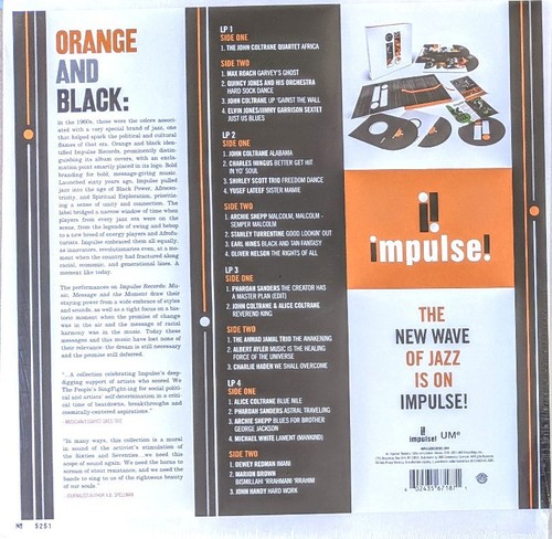 John Coltrane Max Roach Quincy Jones - Impulse Records Music Message And The | eBay
