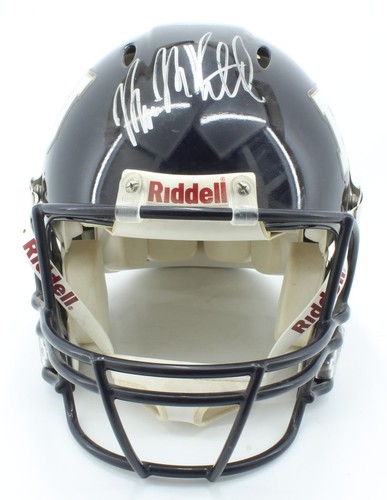 NCAA FIU Mario Cristobal Signed Auto Football Helmet PSA Authenticated ...