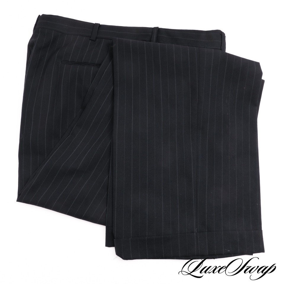 Vintage Polo Ralph Lauren Made in USA Navy Strong Shoulder Banker ...