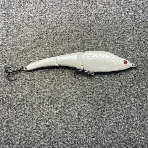 Sebile Magic Swimmer 125 SK Slow Sinking Swimbait 5" 3/4oz - White Lady ...