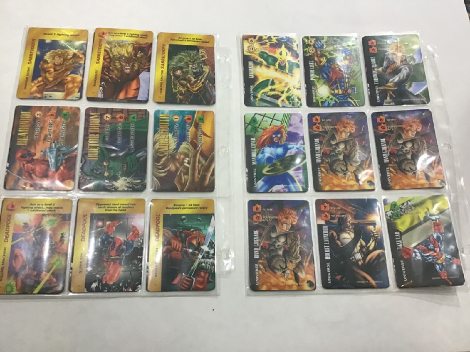 Marvel Overpower Lot of 60 Trading Cards Game | eBay