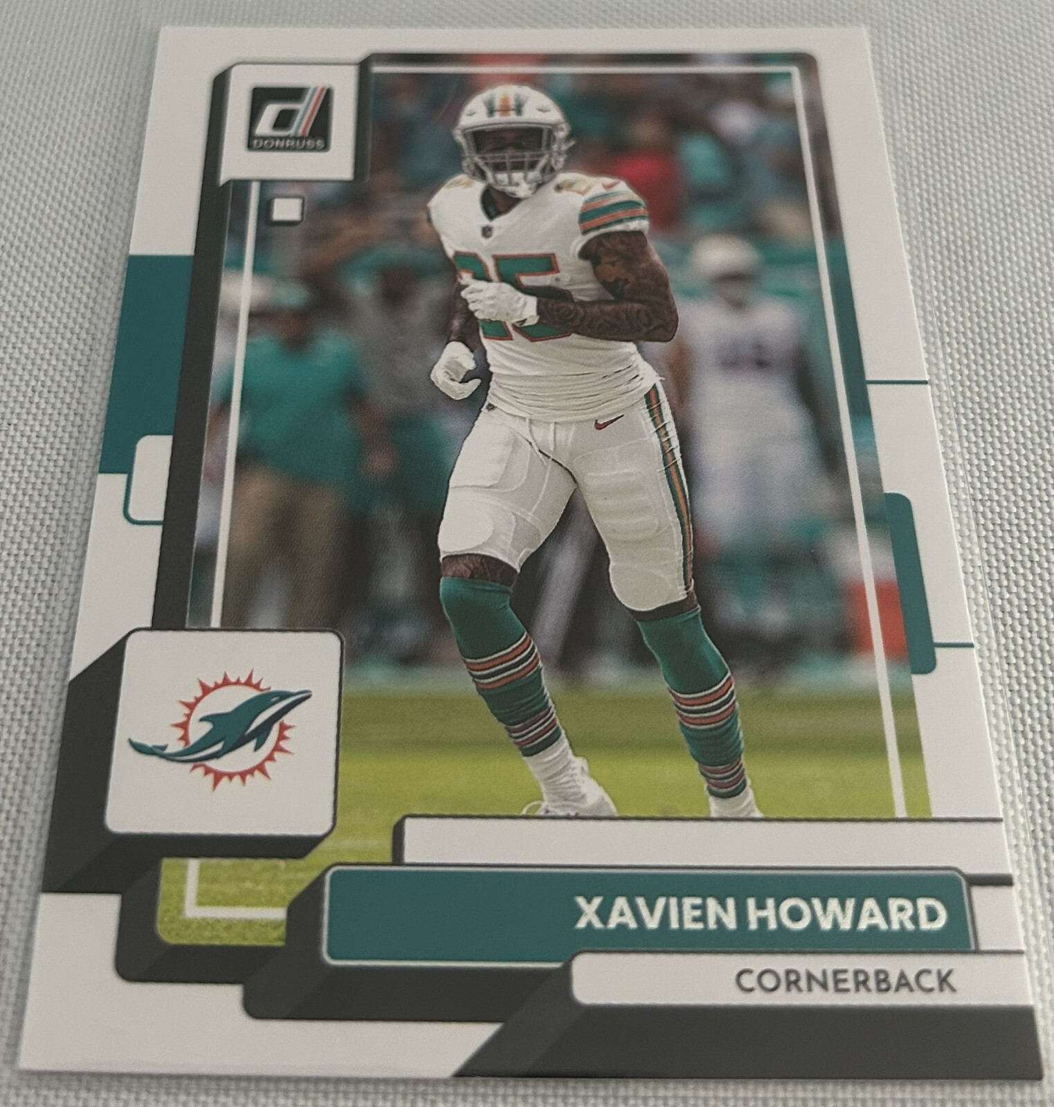2022 Donruss Football Xavien Howard Miami Dolphins base card #129 | eBay