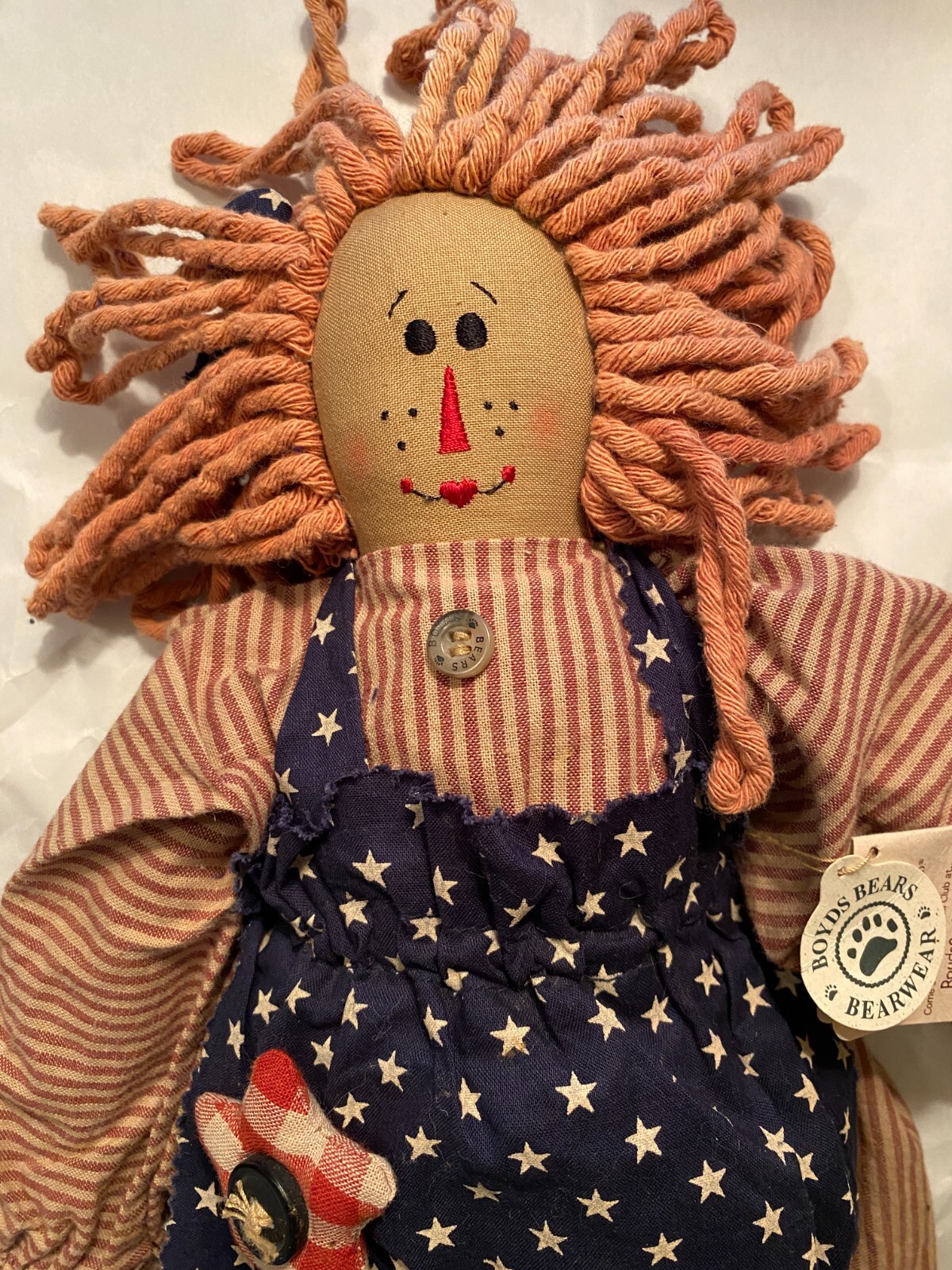 Boyds Bears Bearwear “Kissimmee" The Archive Collection Rag Doll ~ New ...