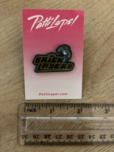 MTV Rock N’ Jock Brick Layers Pin by Patti Lapel - New | eBay
