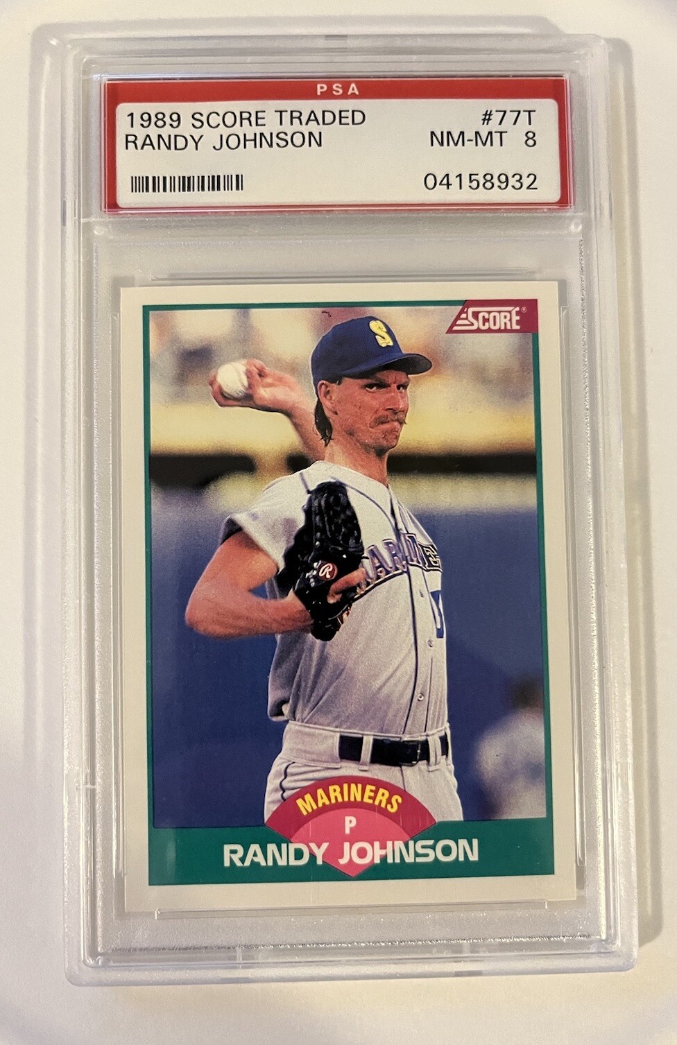 1989 Score Traded Randy Johnson Psa 8 | eBay