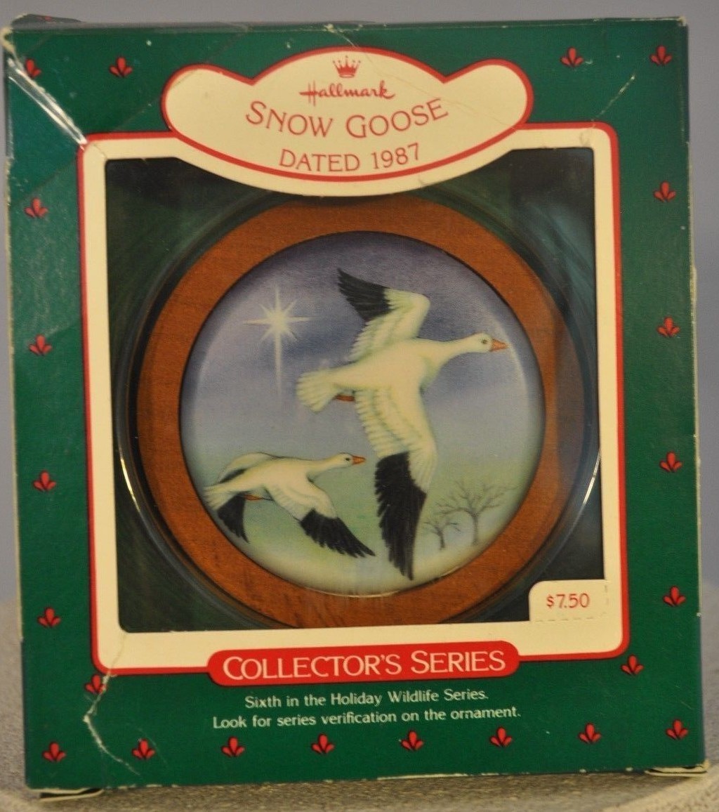Hallmark - Snow Goose - 6th in Holiday Wildlife Series - Classic ...