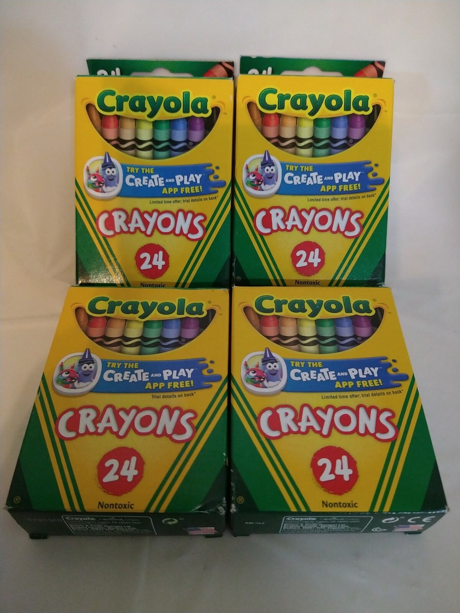 Crayola Crayons 24 Box Crayola Crayons, 24 Ct. Boxes