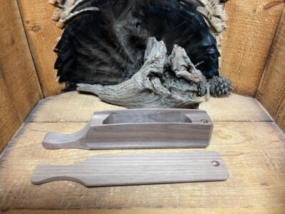 One Pc Walnut Box Call Kit w/ Walnut Lid Unfinished | eBay