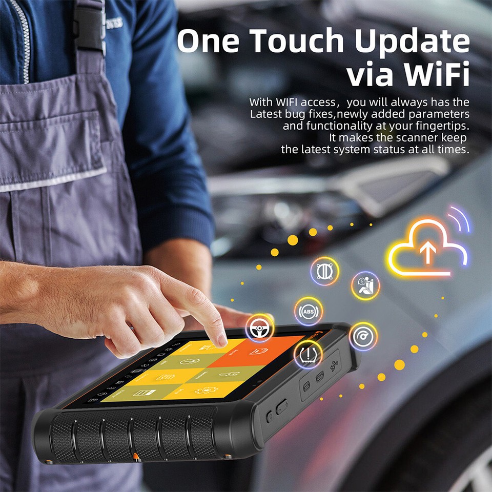FOXWELL GT65 Car Bidirectional Scanner Auto Full System OBD2 Diagnostic ...