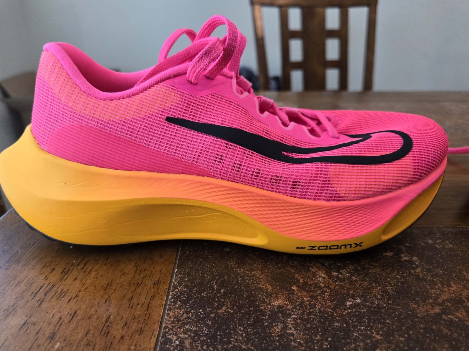 Nike Zoom Fly 5 Running Shoes - Hyper Pink/Laser Oran… - Gem