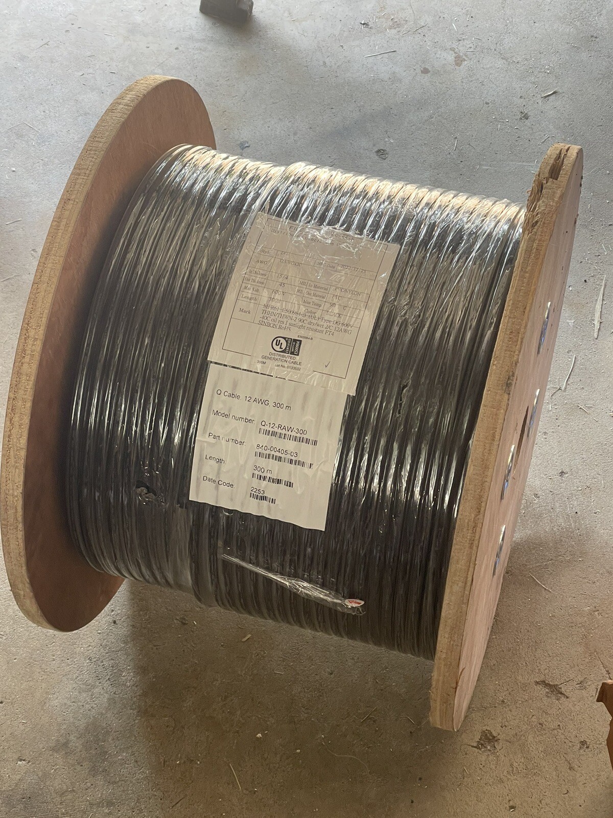 Enphase IQ Q-Cable Q-12-RAW – 10ft Lengths, Continuous lengths, Cut to ...