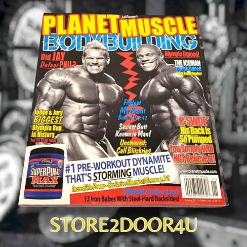 PLANET MUSCLE MAGAZINE Jay Cutler Chuck Liddell Monica Brant JANUARY ...