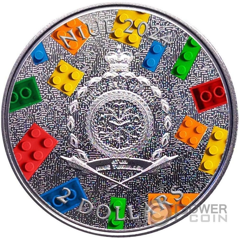 BITBRICKS Bitcoin 1 Oz Silver Coin 2$ Niue 2024 | eBay