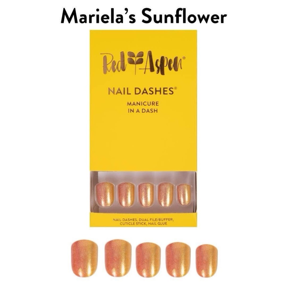 Red Aspen Reusable Nail Dashes, Pop On Short Square, Mariela’s ...