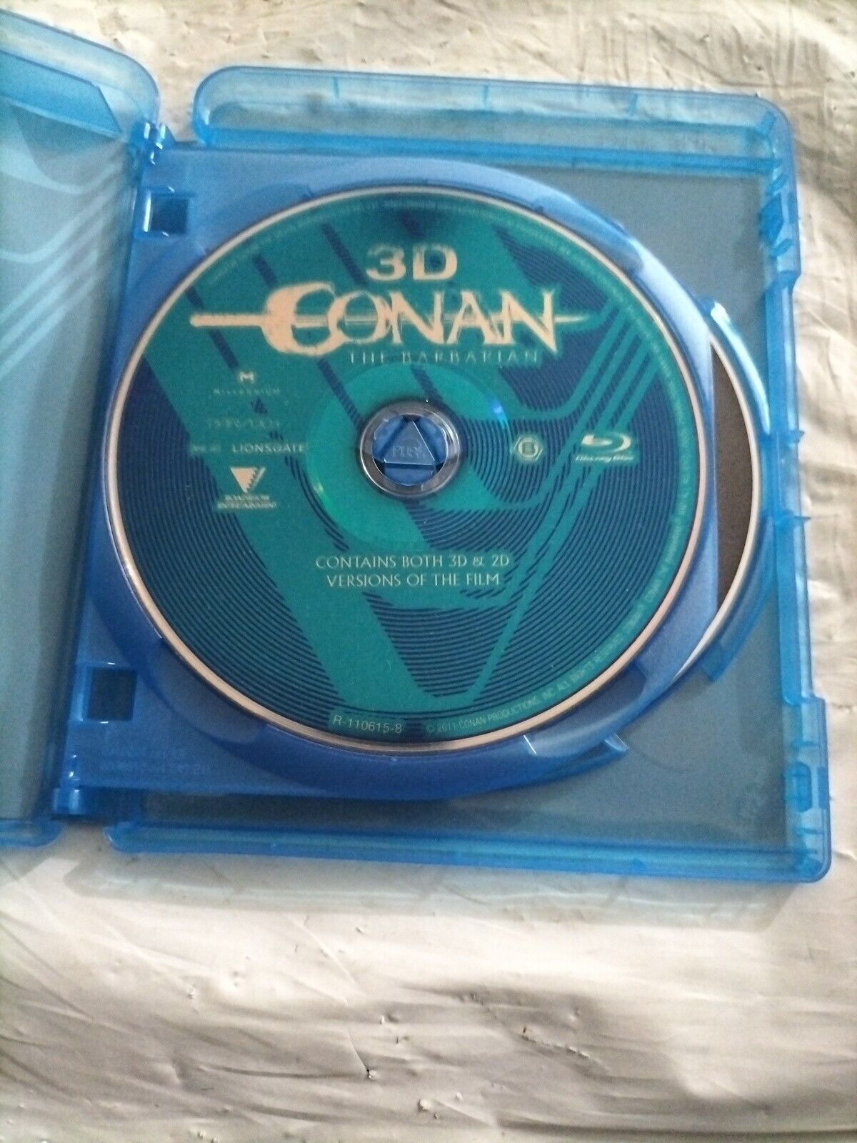 Conan The Barbarian - 3D | Blu-ray + DVD + Digital Copy (DVD, 2011)VGC ...