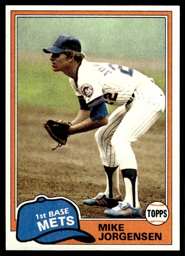 1981 Topps Mike Jorgensen New York Mets #698 | eBay