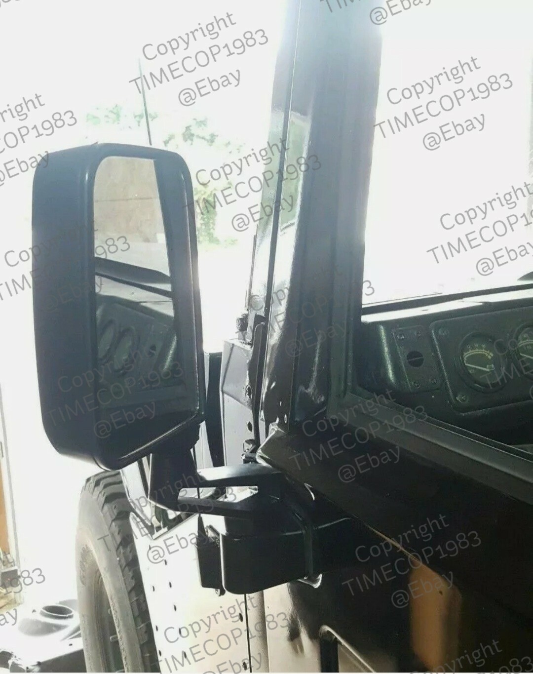 HUMMER H1 Mirrors Set nonpowered manual 1992-2006 hmmwv m998 humvee ...