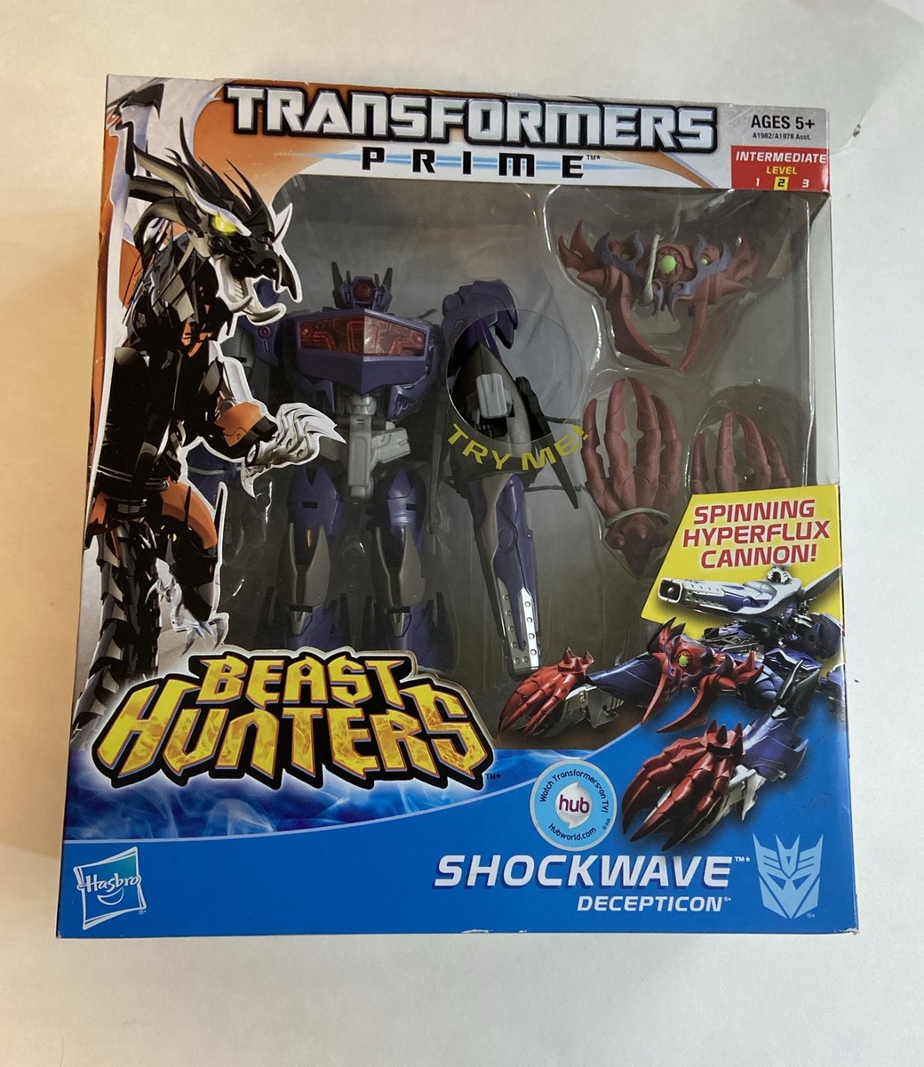 Voyager Class Shockwave Transformers Prime Decepticon Transformers