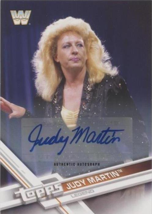 2017 Topps WWE - Judy Martin #96 Autographs /99 (AU, RC) for sale ...