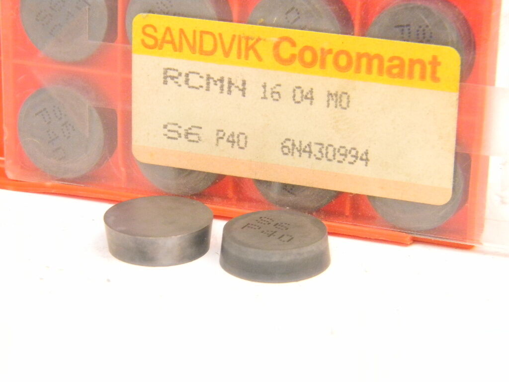 New Surplus 10pcs. Sandvik RCMN 1604MO Grade: S6 Carbide Inserts | eBay