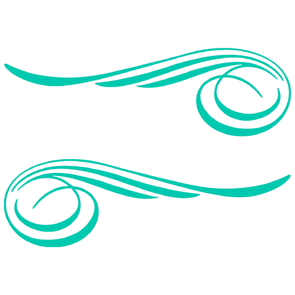 Custom Pinstripe Decal/Scroll Pair -Many Colors To Choose From- Free US ...