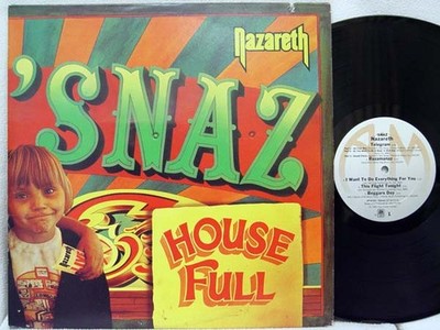 NAZARETH - 'Snaz House Full LIVE LP (US Pressing on A&M with Inners) | eBay