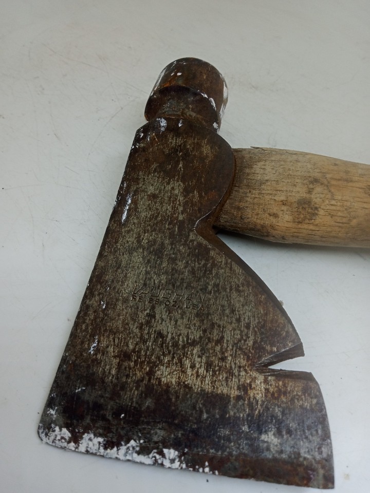 Vintage Vaughn Roofing Hatchet Axe Lathing Shingle Hammer | eBay