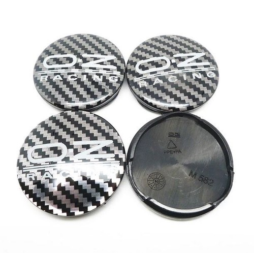 4pcs 55 mm suitable for OZ Racing M582 Black Carbon Alloy Wheel Center ...
