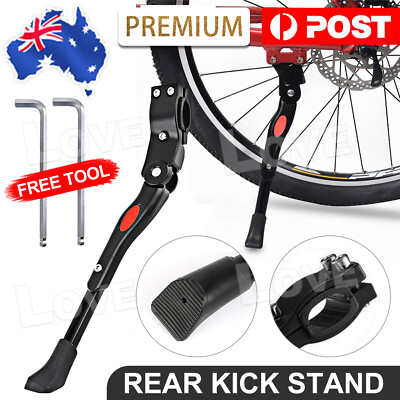 Adjustable Rear Bike KickStand Prop Side Bicycle Mountain Bike Stand ...