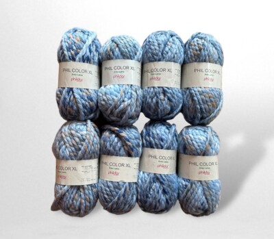 Phildar ,,Phil Color XL'' Fb 0136-jeans 8x100g | eBay.de