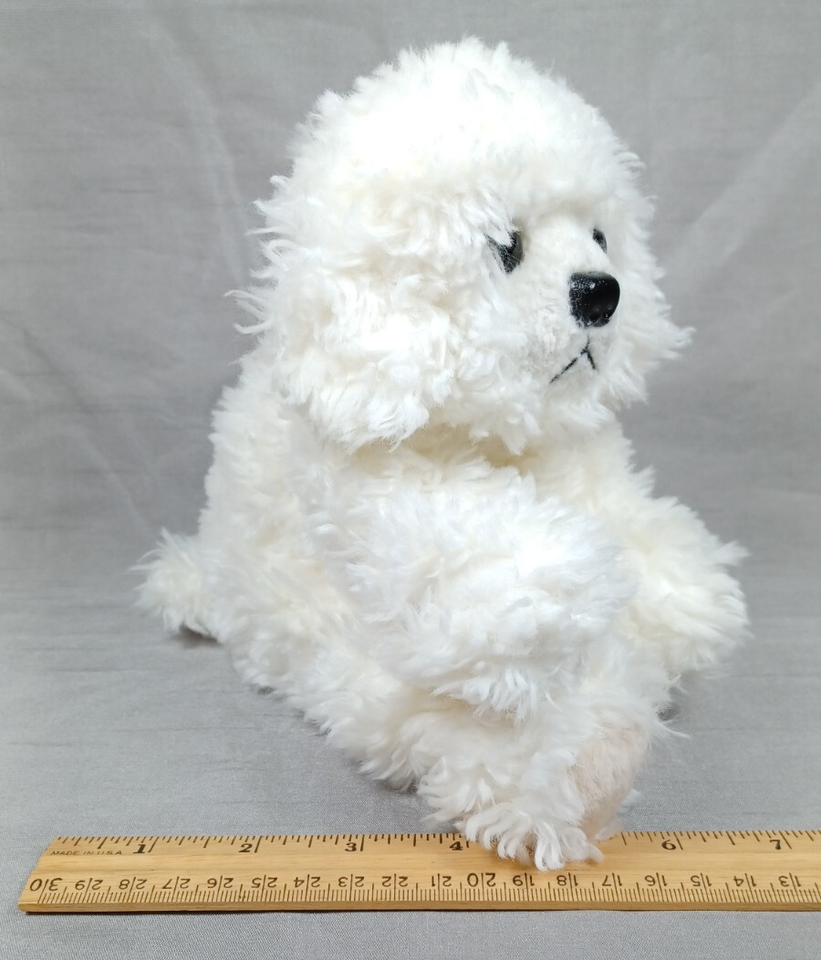 Russ Muffin Dog Plush Bichon Frise 7 Inch Stuffed Animal Toy | eBay