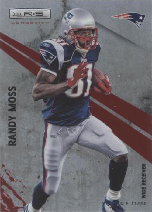 2010 Panini Rookies & Stars Longevity - Randy Moss #87 Ruby /100 for ...