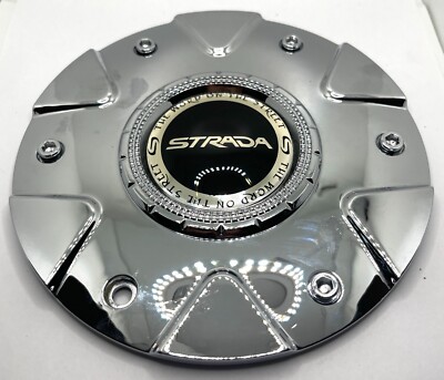 s19 Strada Black / Chrome Wheel Center Cap | eBay