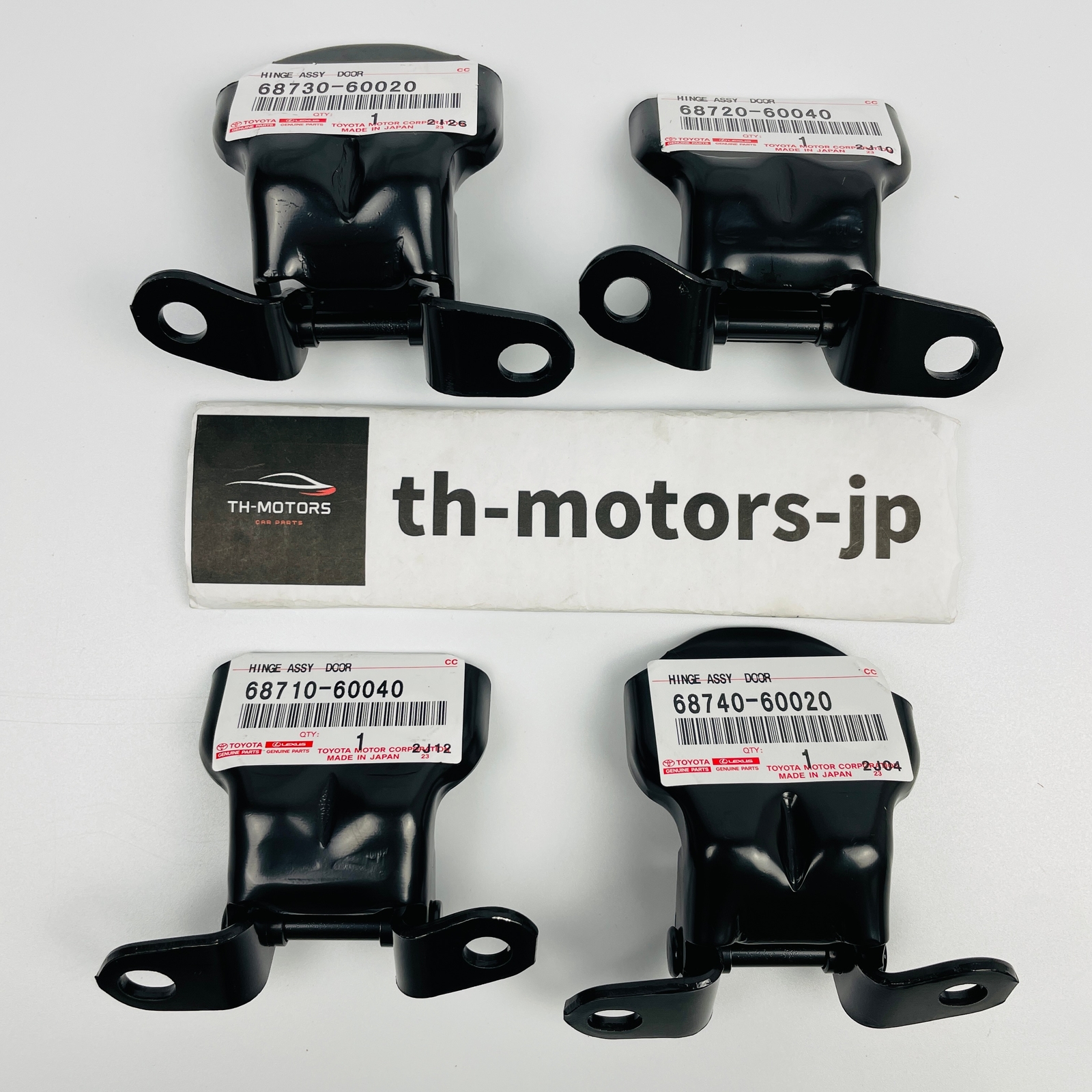 TOYOTA AE86 Door Hinges 68710-60040 68720-60040 68730-60020 68740-60020 ...