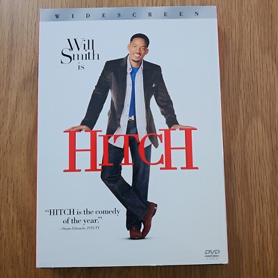 Hitch (DVD, 2005, 1 Disc, Region 1) - As New Condition Cardboard ...