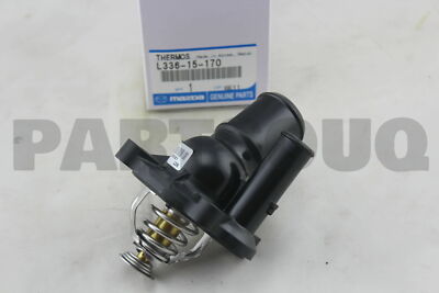 L33615170 Genuine Mazda THERMOSTAT & COVER L336-15-170 | eBay