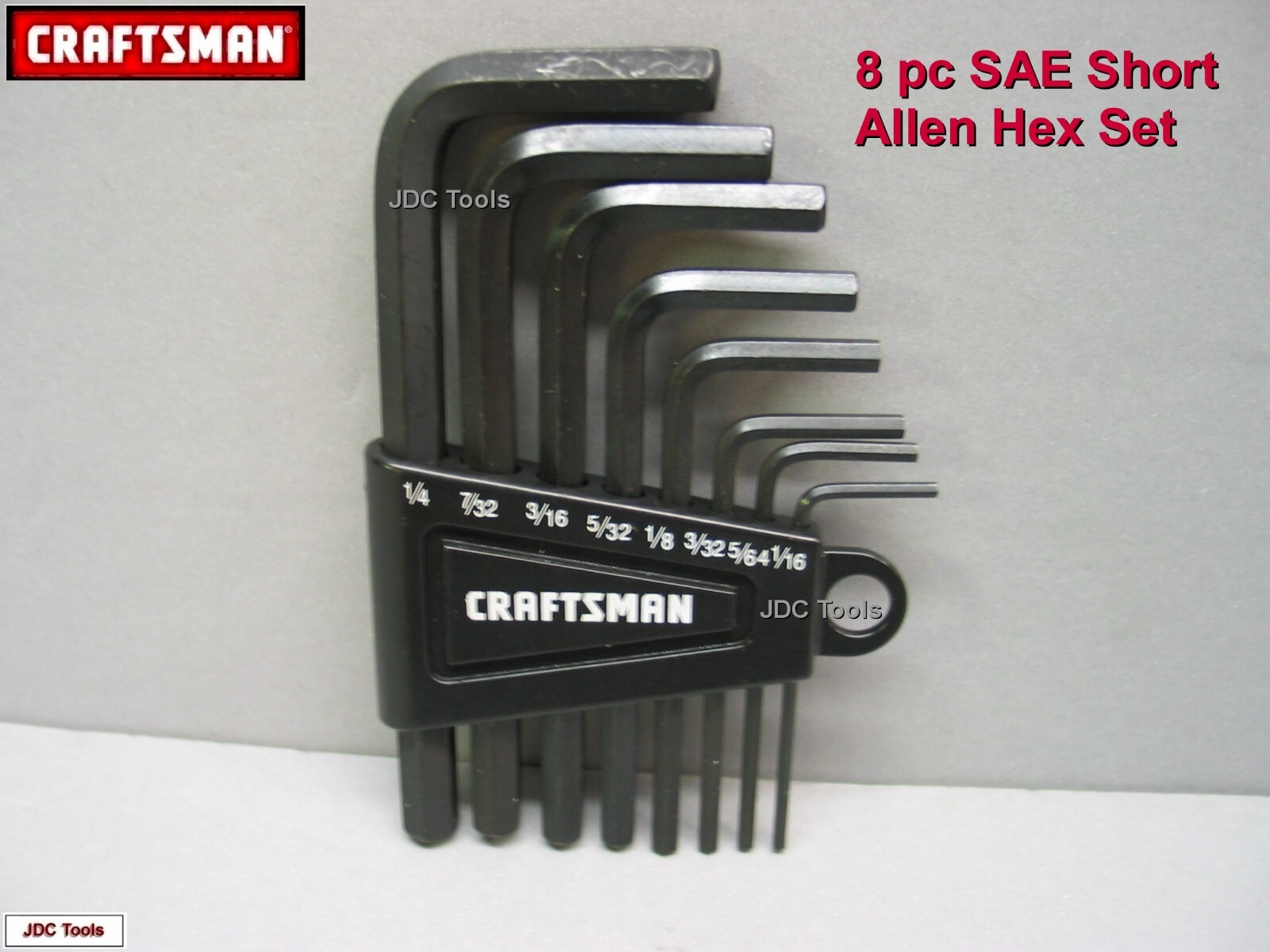 Craftsman 16pc Short Allen Hex Key SAE & Metric Set with Holder | eBay