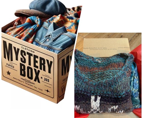 MYSTERY BOX WOMENS MIXED SIZE CLOTHING BUNDLE FOR RESALE Or SELF MB22 5 ...