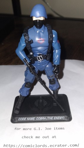 Cobra The Enemy V2 100% Complete From Cobra Battle 5 Pack G.I. Joe GI ...