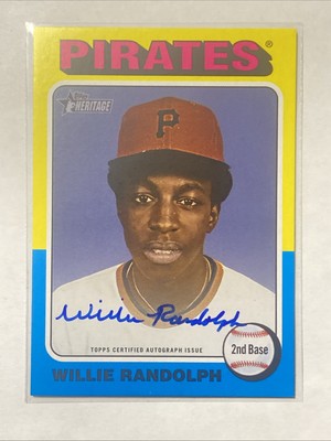 2024 Topps Heritage High Number - Willie Randolph Real One Autograph ...