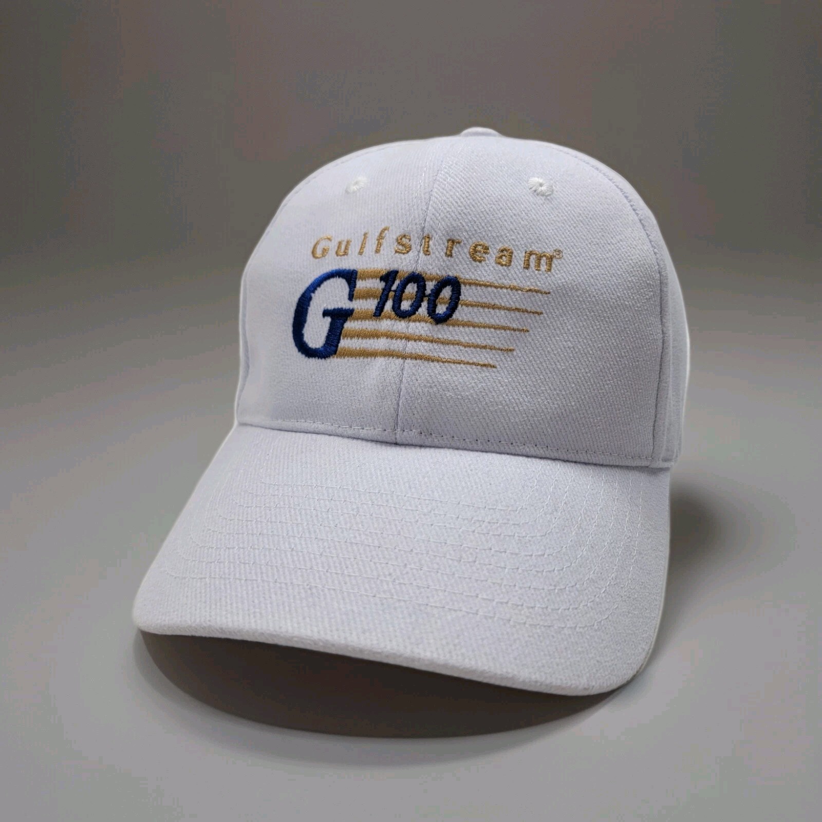 Gulfstream G 100 Hat White Strapback Golf Style Hat G… - Gem