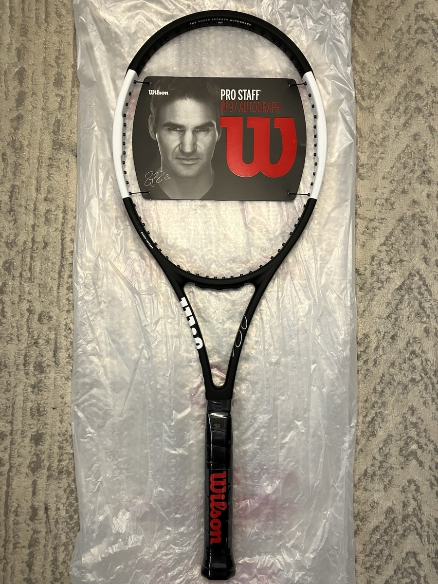 BRAND NEW Wilson Pro Staff RF97 Autograph - v12 (Tuxedo) - 4 BRAND NEW Wilson Pro Staff RF97 Autograph - v12 (Tuxedo) - 4