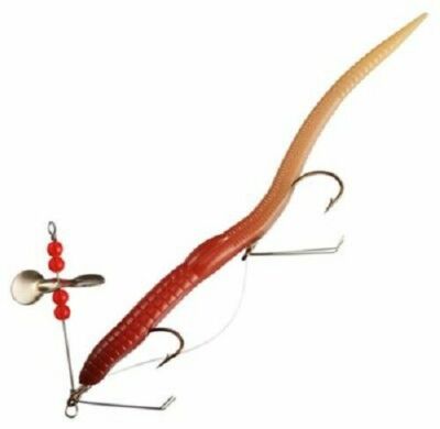 Creme Lure Pre-Rigged Prop Double Hook Weedless 6" Live Scoundrel ...