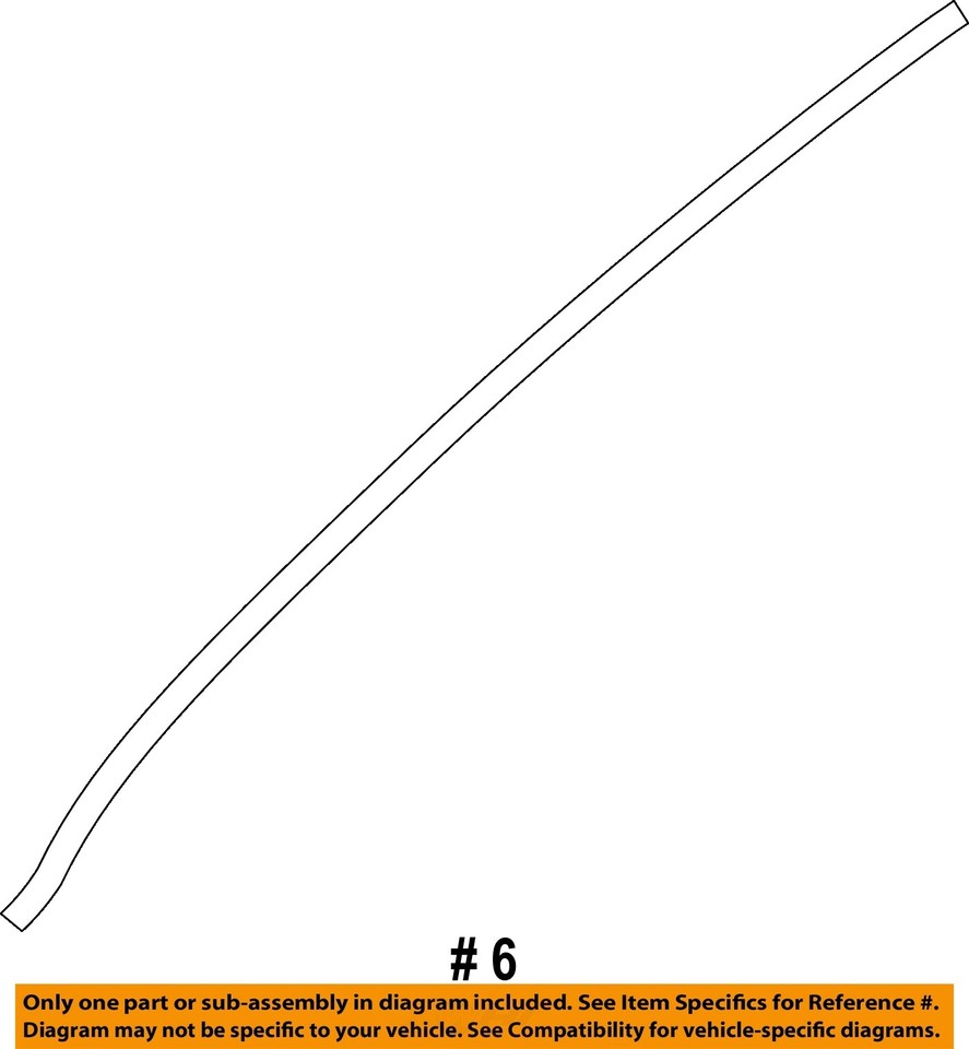 FORD OEM 11-19 Fiesta Windshield Reveal Moldings-W'shield Molding ...