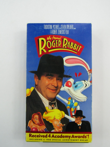 Who Framed Roger Rabbit VHS Touchstone Comedy Action Animation 1988 | eBay