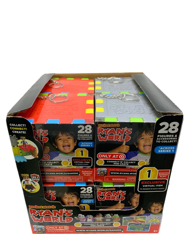 Ryan's World Connect N' Collect Mini Crate Mystery Surprise Ryan's ...