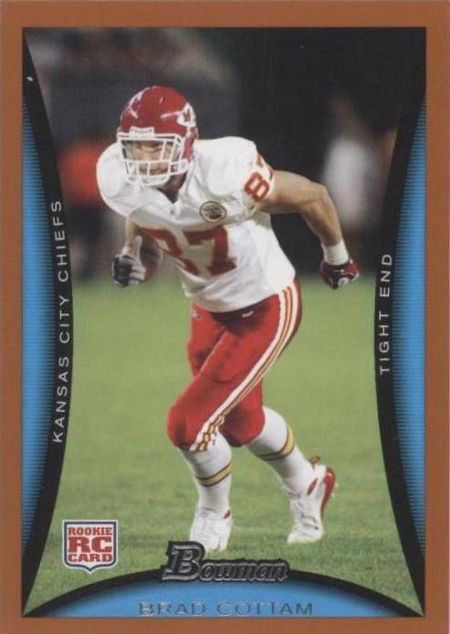 2008 Bowman - Brad Cottam #119 Orange /250 (RC) for sale online | eBay
