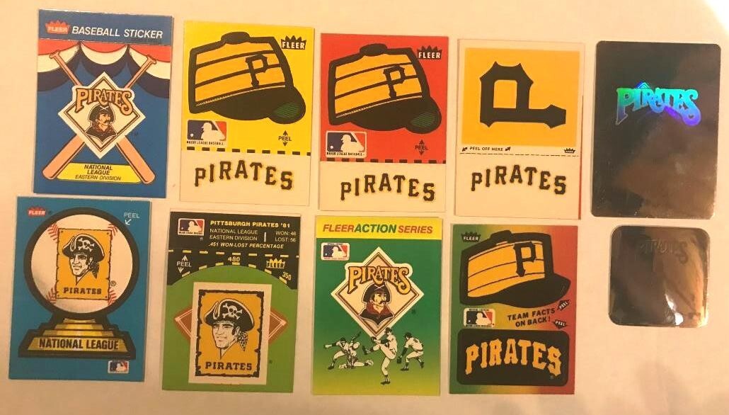 PITTSBURGH PIRATES STICKERS LOT OF 23. | eBay