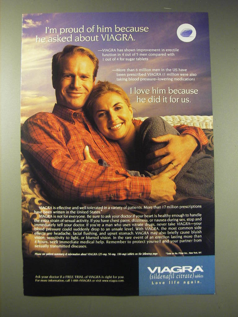 Viagra Magazine Advertisement